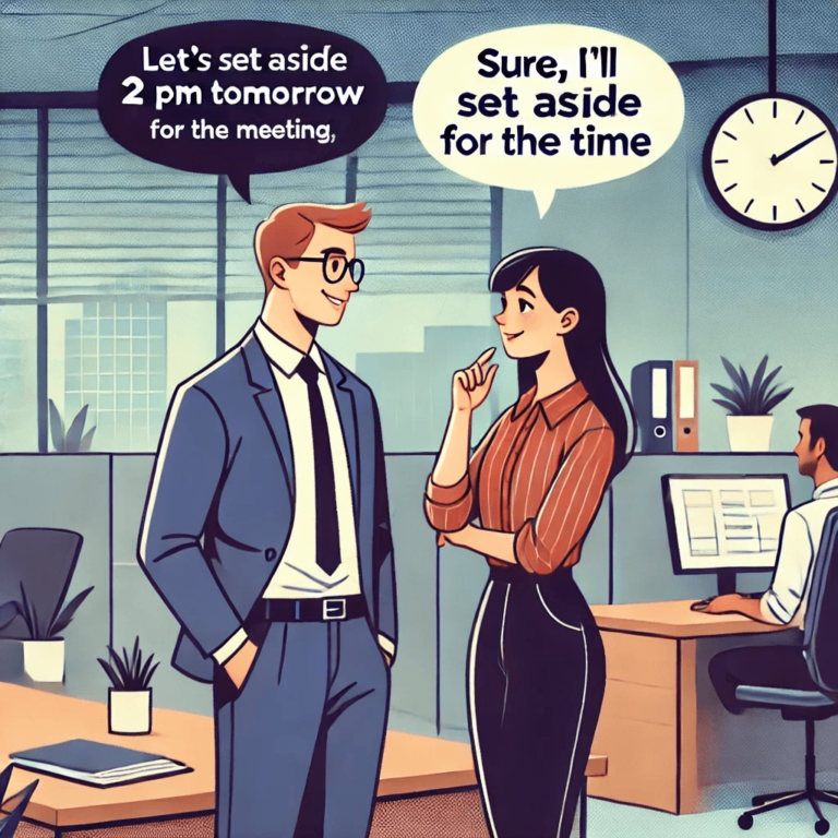 イディオム「set aside」の意味と使い方｜Ken's Going Global Lab 英語・中国語学習ブログ